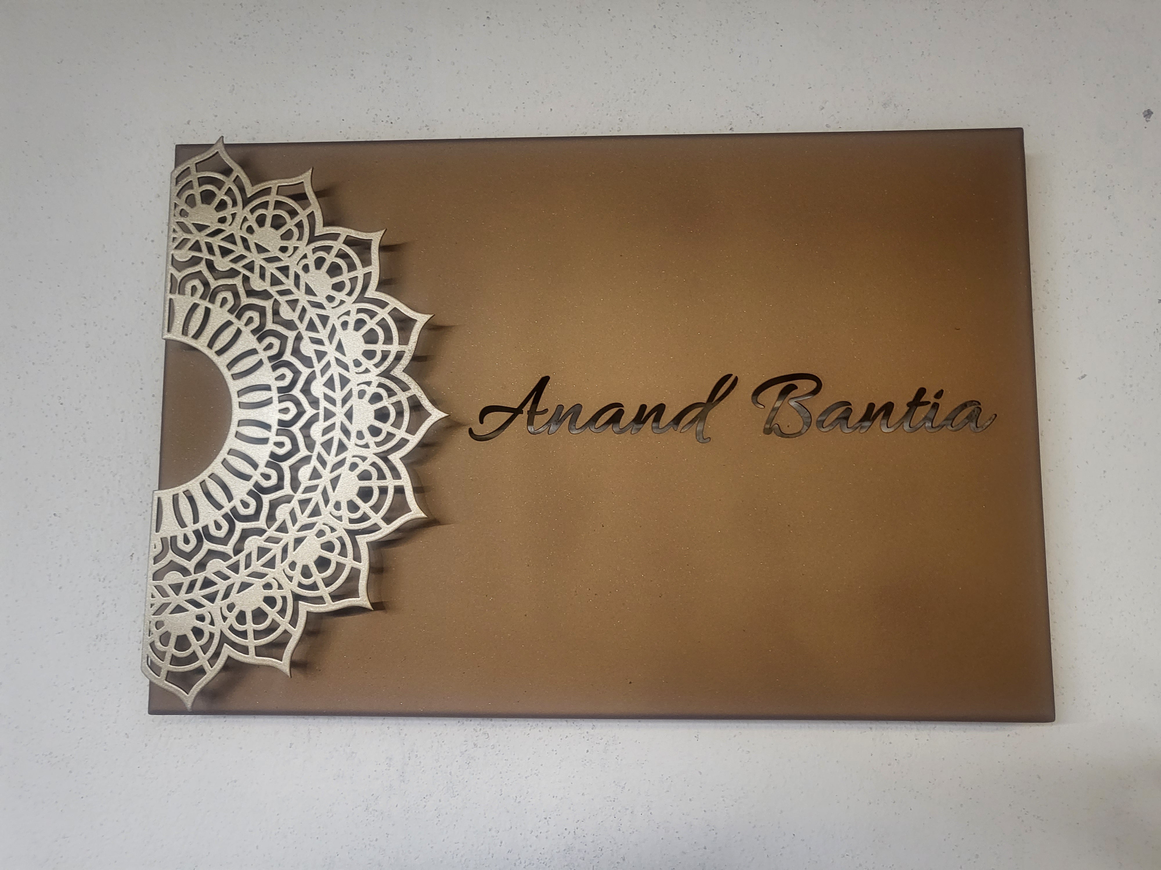Name plate - DesignmintDecor